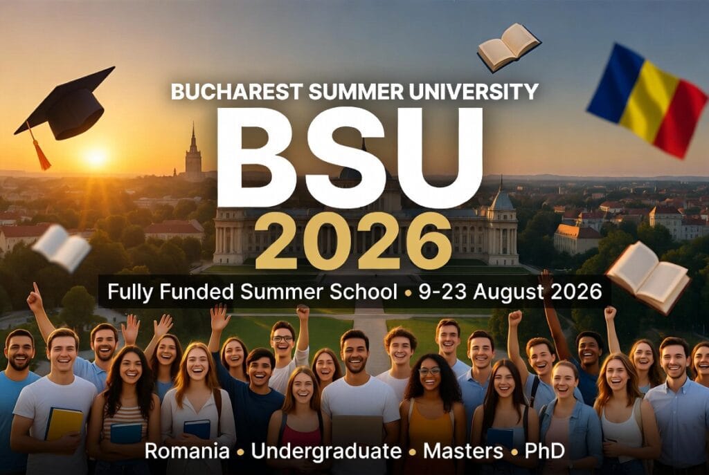 Bucharest Summer University 2026 (BSU 2026) in Romania – Fully Funded ...