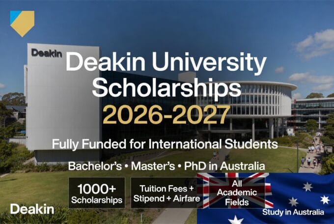 Deakin University Scholarships 2026-2027 for International Students ...